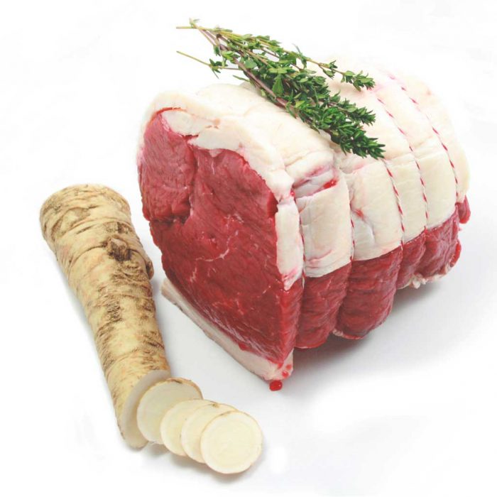 28-Day Matured Grass Fed Beef Topside Joint - Hilltop Farm