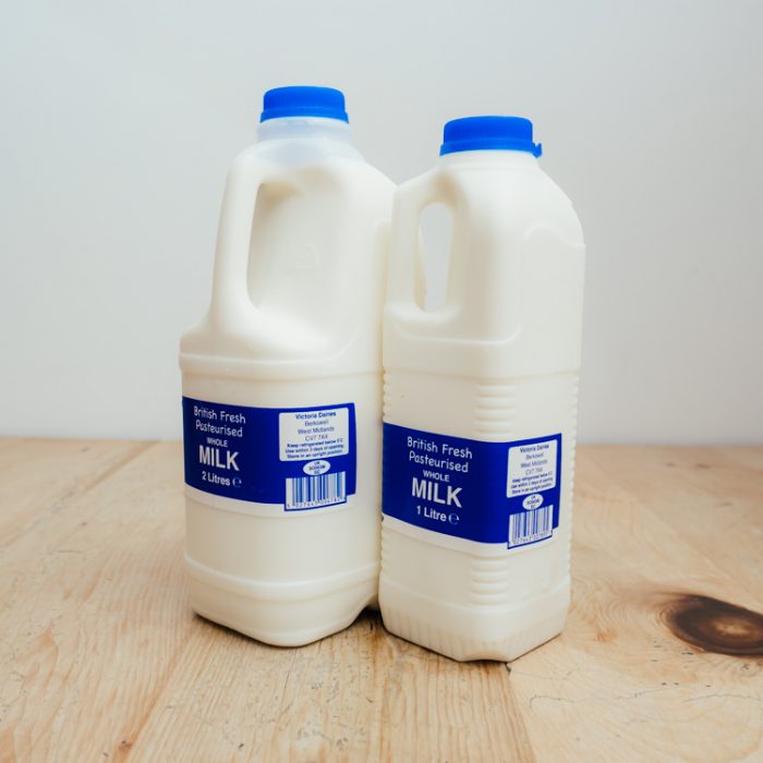 2 litre whole milk - Hilltop Farm