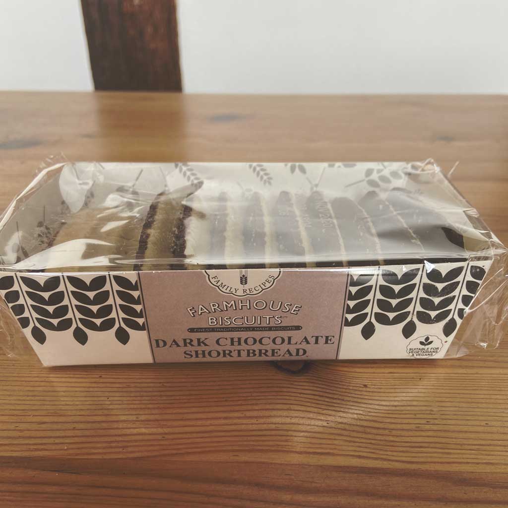 Farmhouse Biscuits Chocolate Shortbread - Hilltop Farm